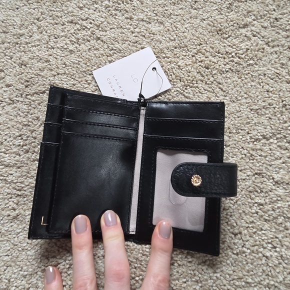 LC Lauren Conrad | Bags | Lc Lauren Conrad Black Wallet | Poshmark